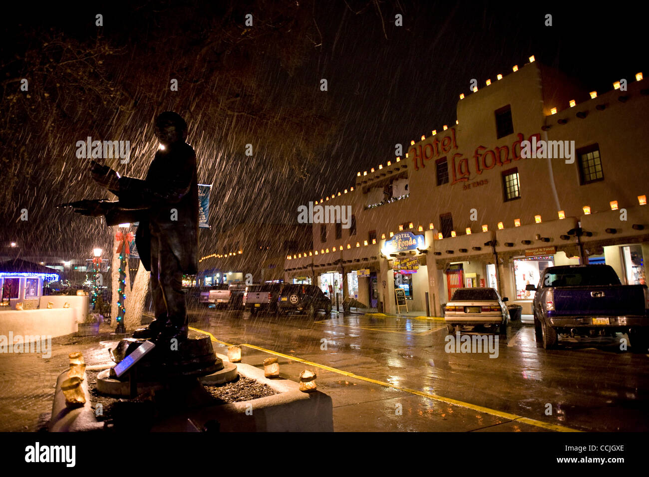 Taos new mexico christmas hi-res stock photography and images - Alamy