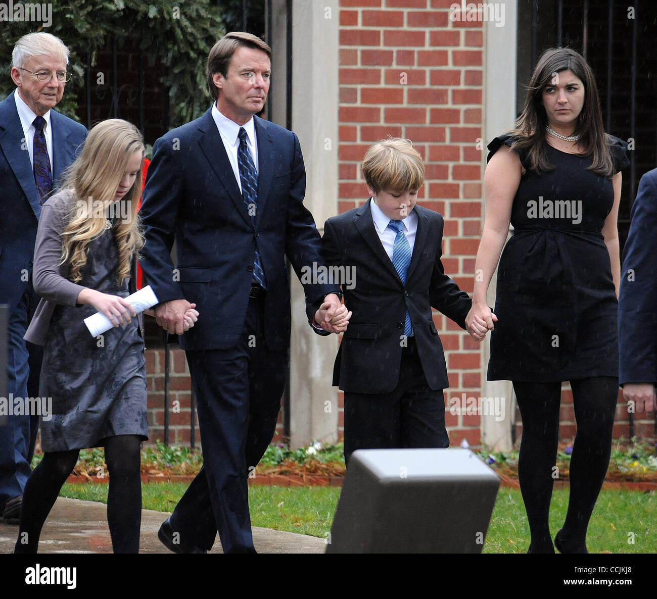 John Edwards And His Children High Resolution Stock Photography and ...