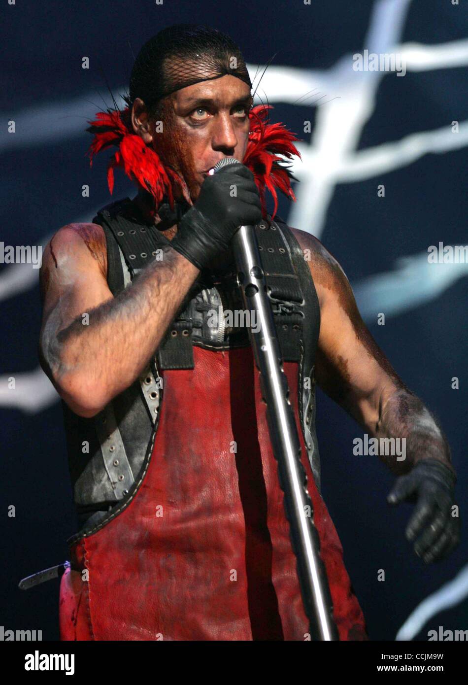 Dec. 11, 2010 - New York, New York, U.S. - RAMMSTEIN performs in ...