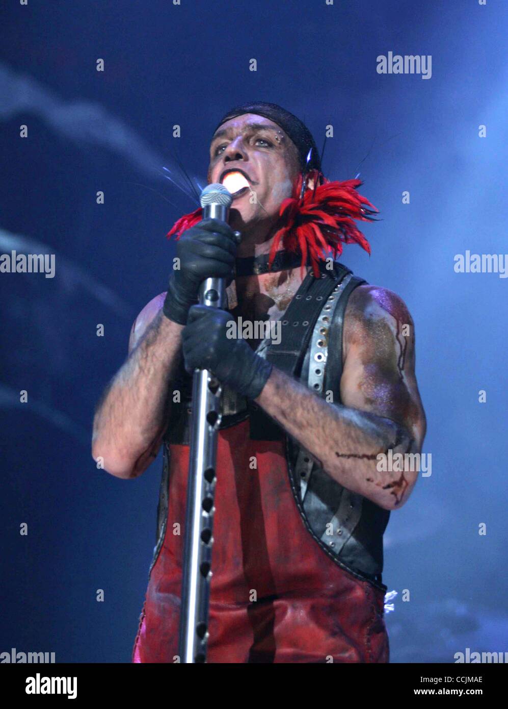 Dec. 11, 2010 - New York, New York, U.S. - RAMMSTEIN performs in ...
