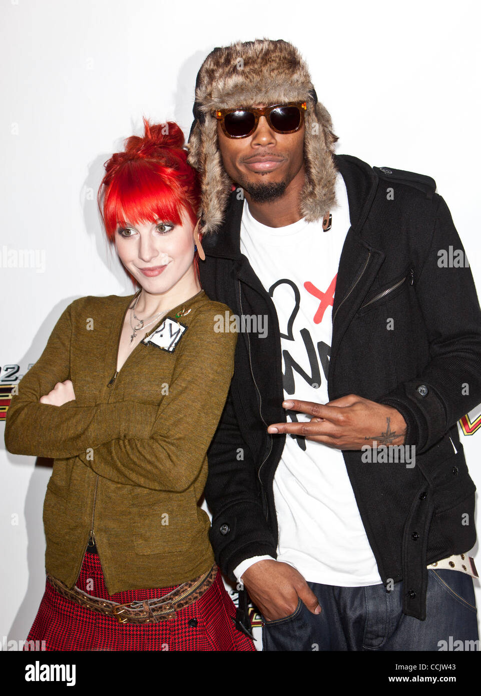 Hayley williams jingle ball 2010 hi-res stock photography and images ...