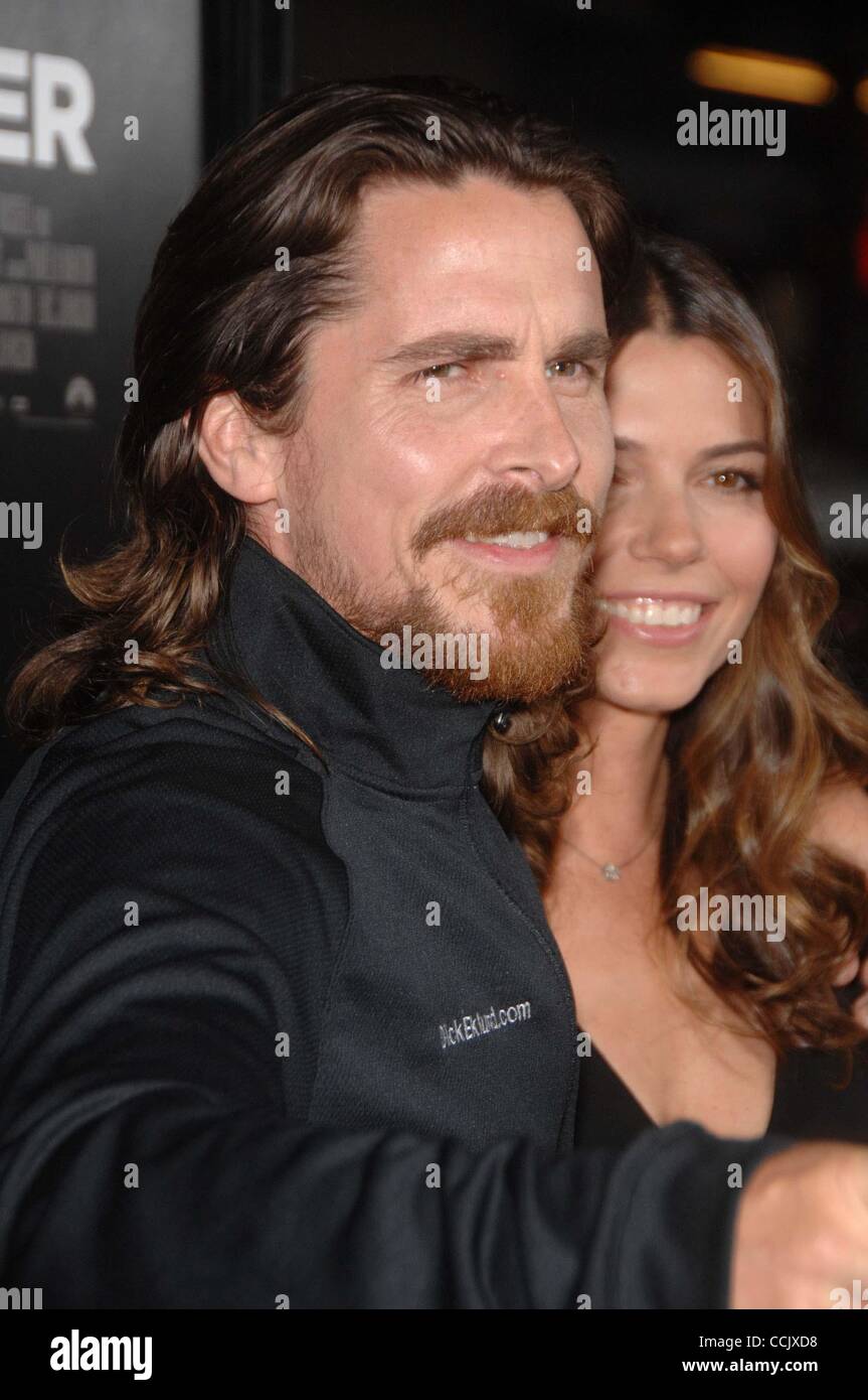 Dec. 6, 2010 - Hollywood, California, U.S. - Christian Bale and Sibi ...