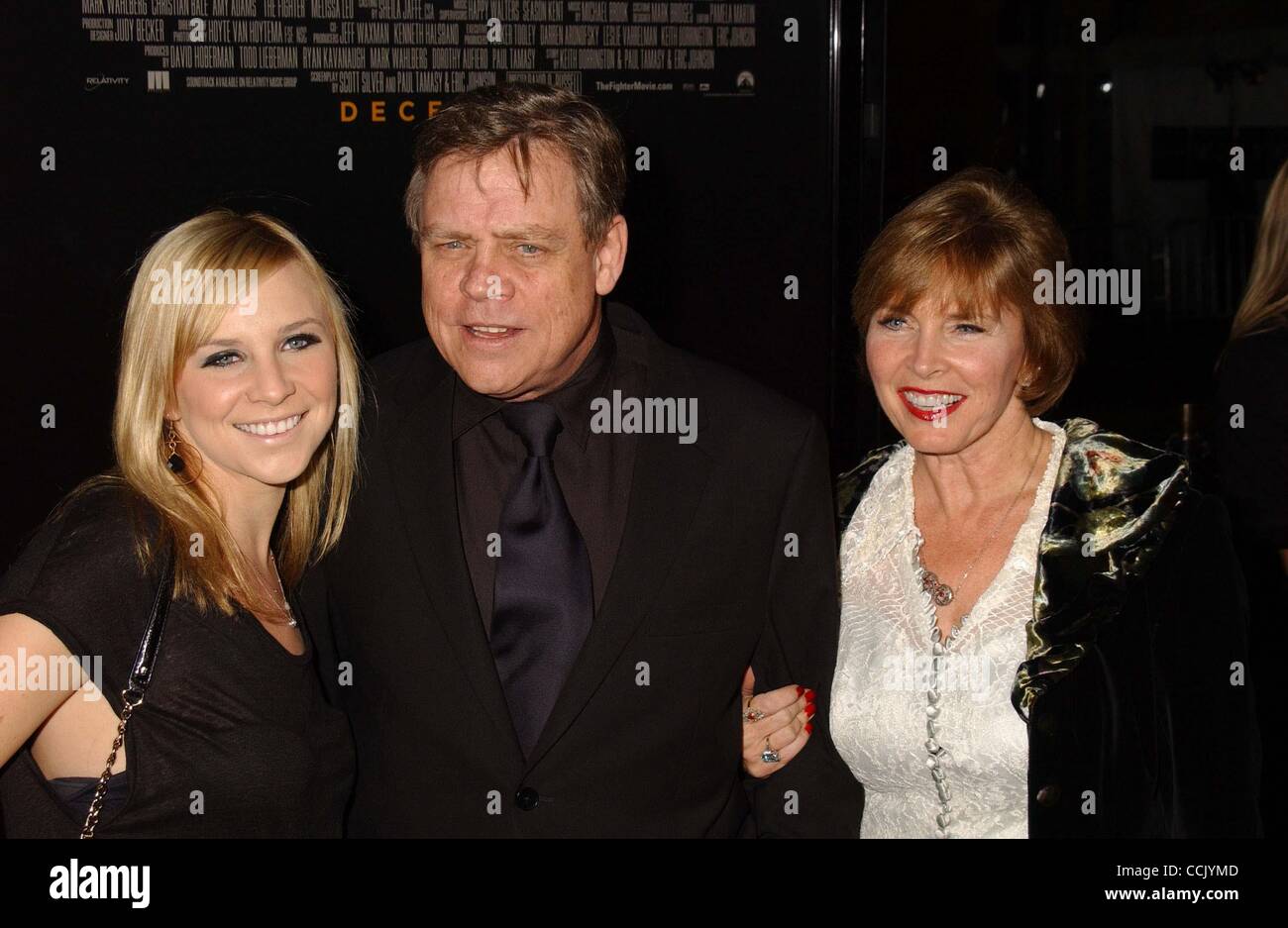 Dec. 6, 2010 - Hollywood, California, U.S. - MARK HAMILL W/Wife and ...