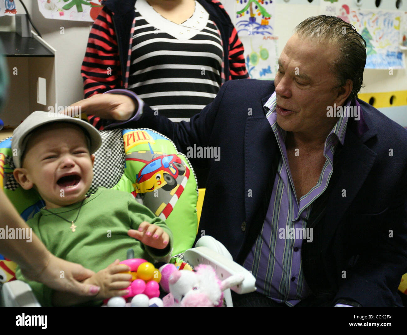 December 9, 2010.S.Petersburg,Russia. American actor Mickey Rourke ...
