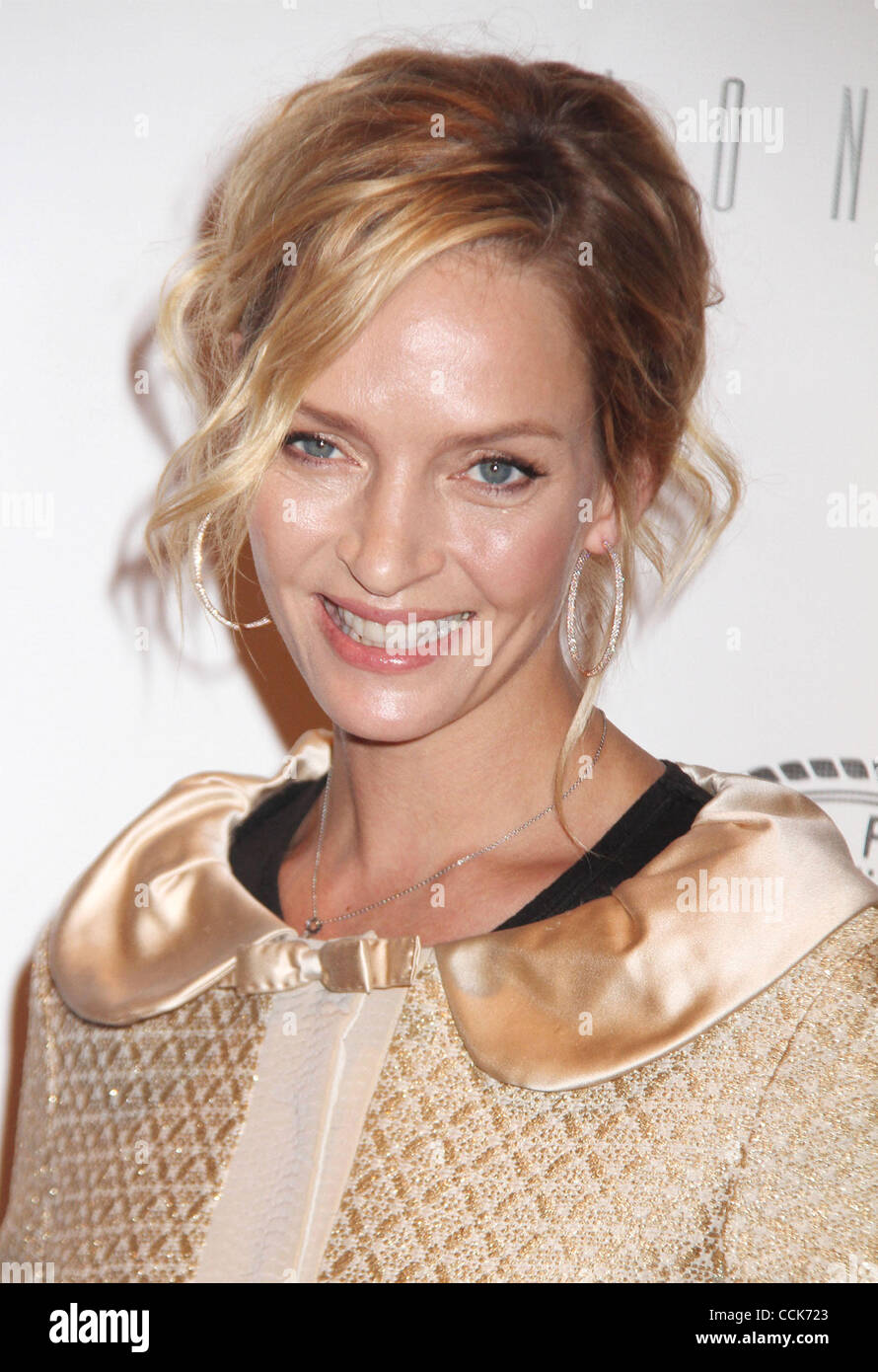 Dec. 1, 2010 - New York, New York, U.S. - Actor UMA THURMAN attends the ...