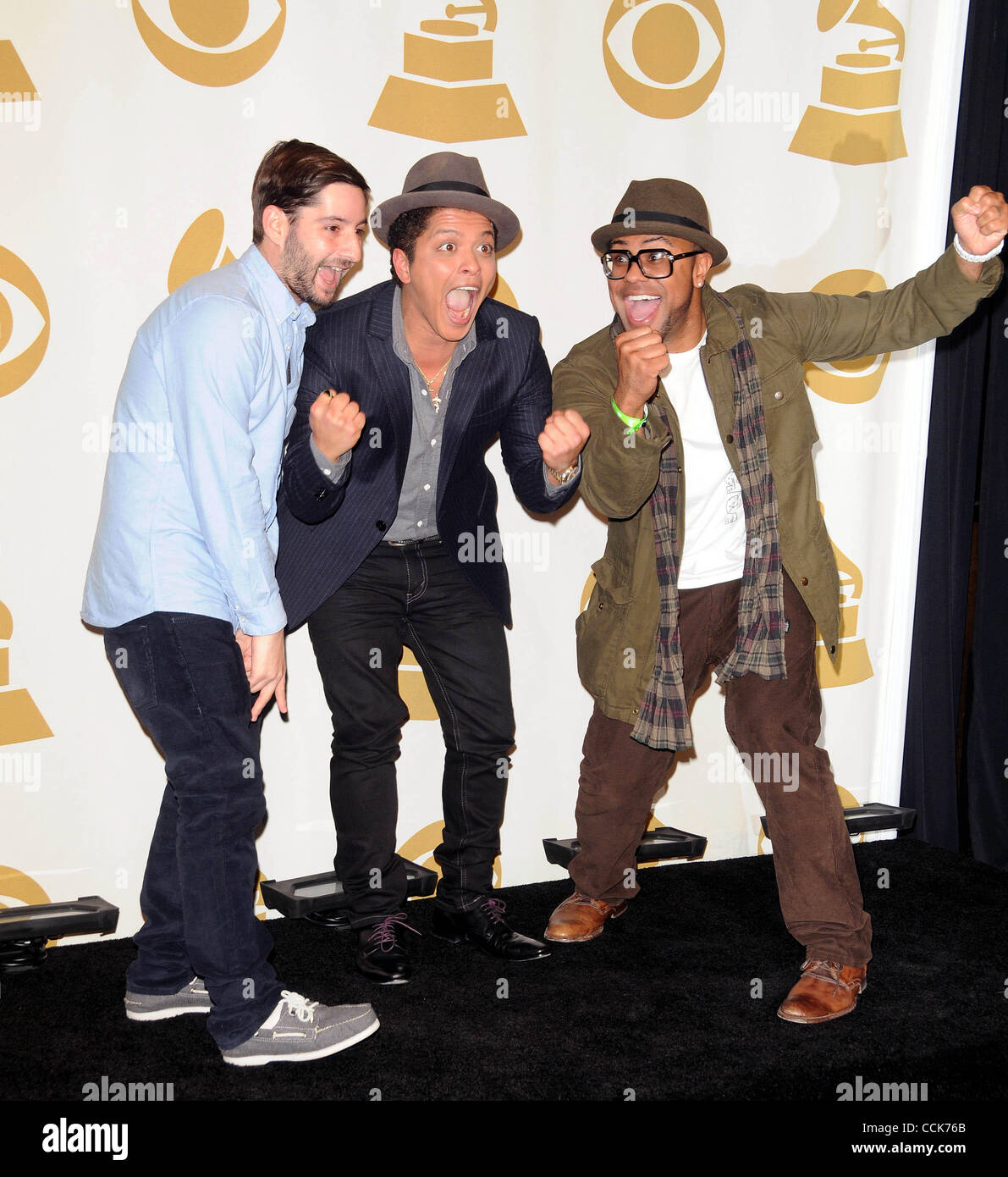 Dec. 1, 2010 - Los Angeles, California, U.S. - Ari Levine, Bruno Mars ...