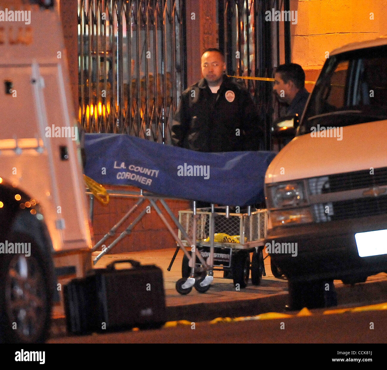 Coroner body hi-res stock photography and images - Alamy