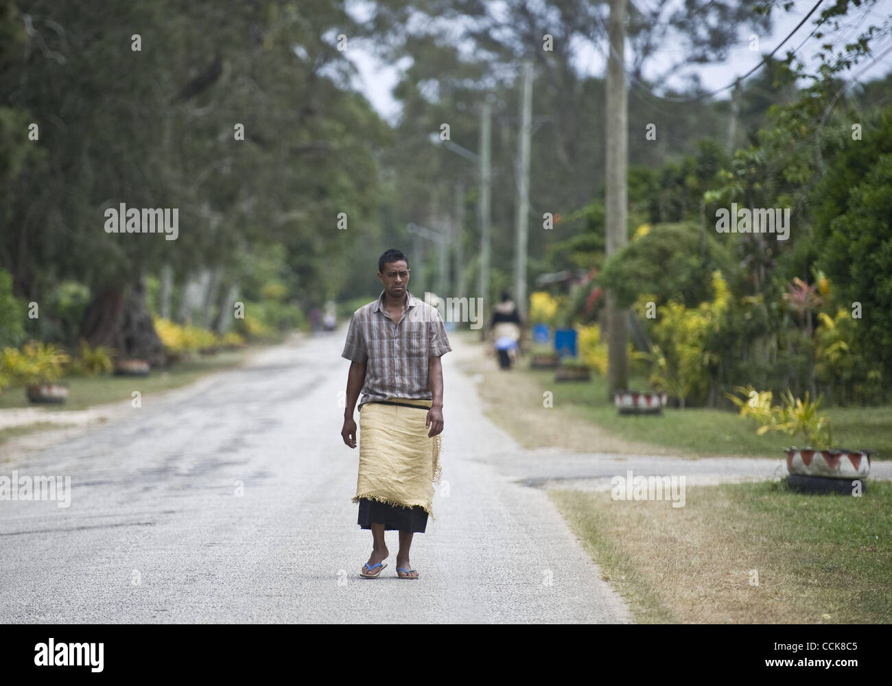 Tongan village hi-res stock photography and images - Alamy