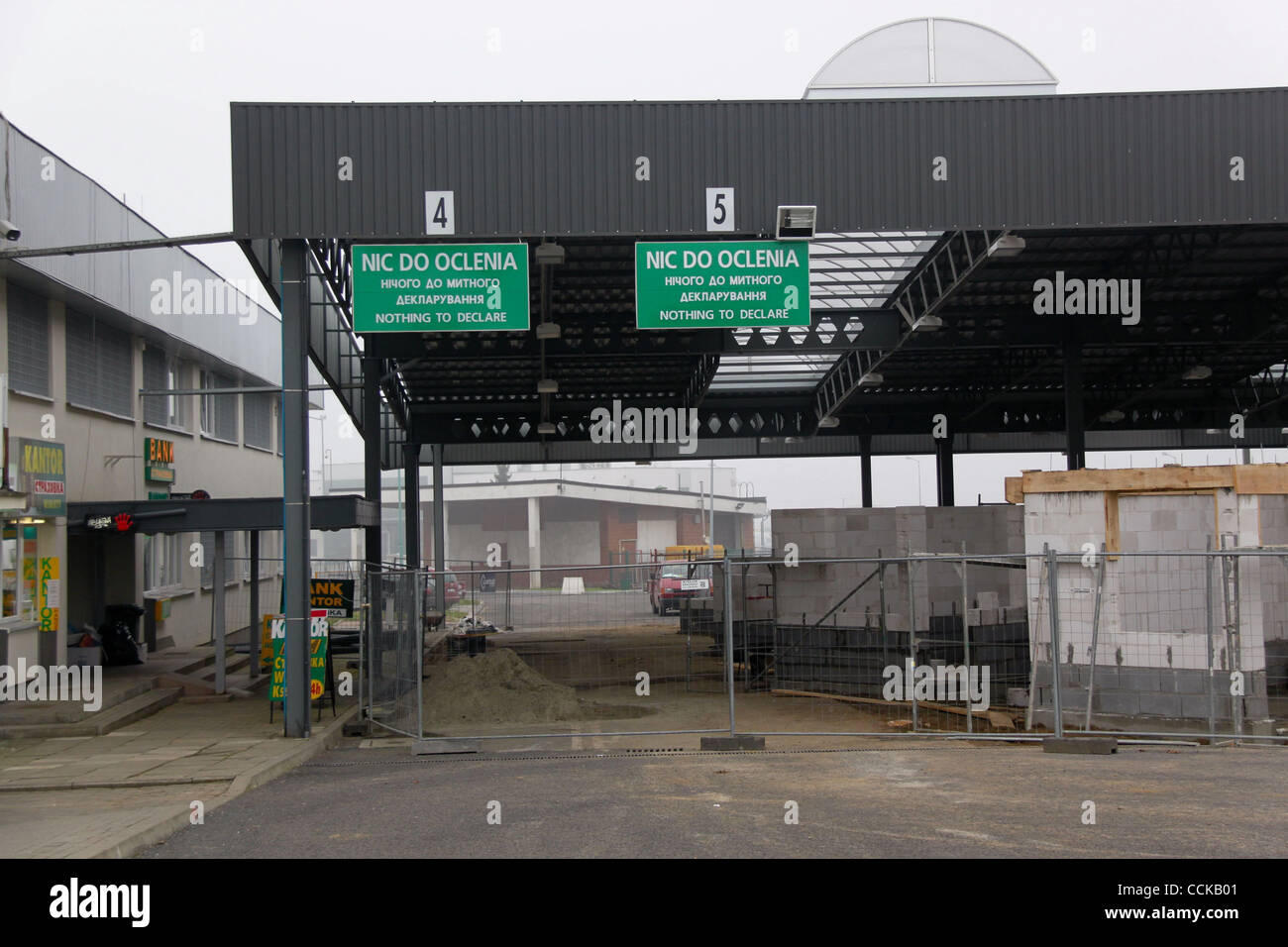 Medyka border crossing hi-res stock photography and images - Alamy