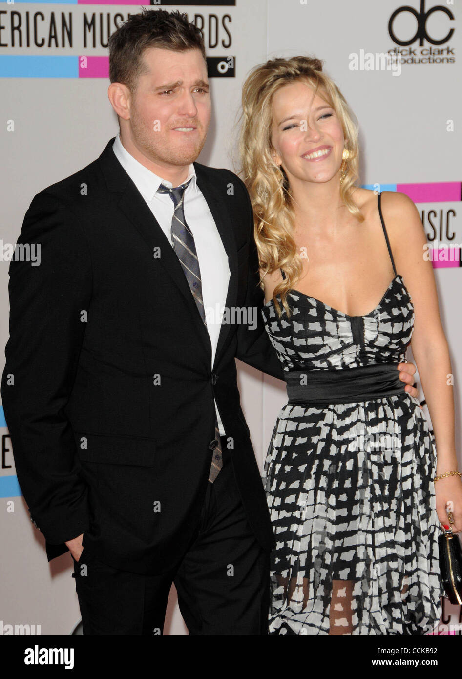 Nov. 21, 2010 - Los Angeles, California, U.S. - Michael Buble Attending ...