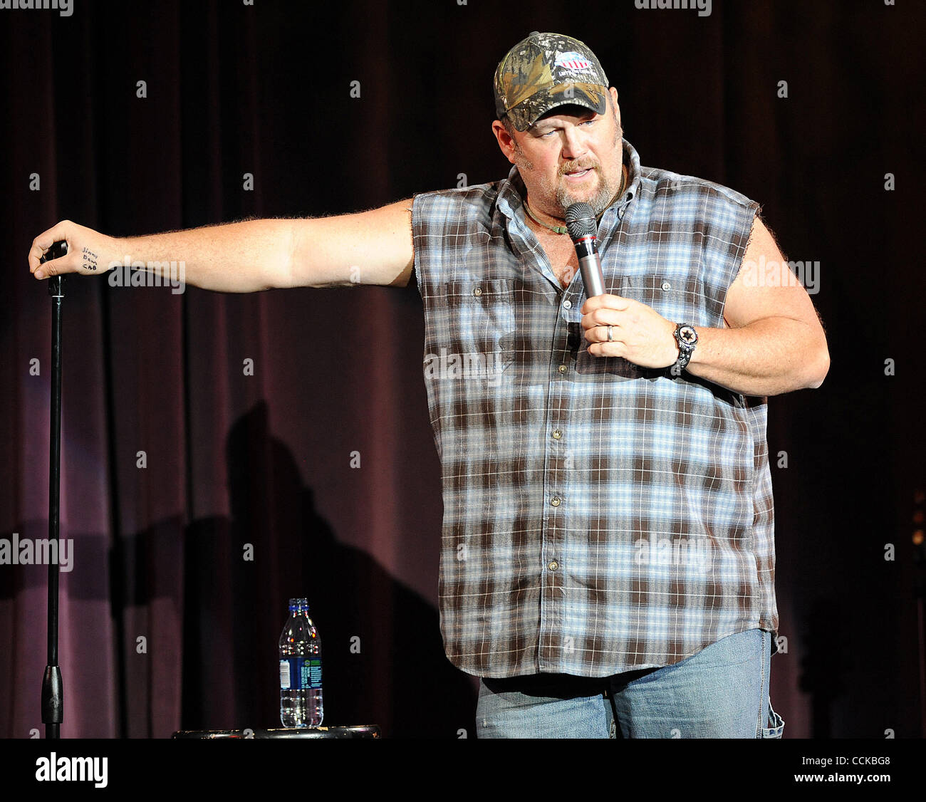 Nov 21, 2010 - Myrtle Beach, South Carolina; USA - Comedian LARRY THE ...