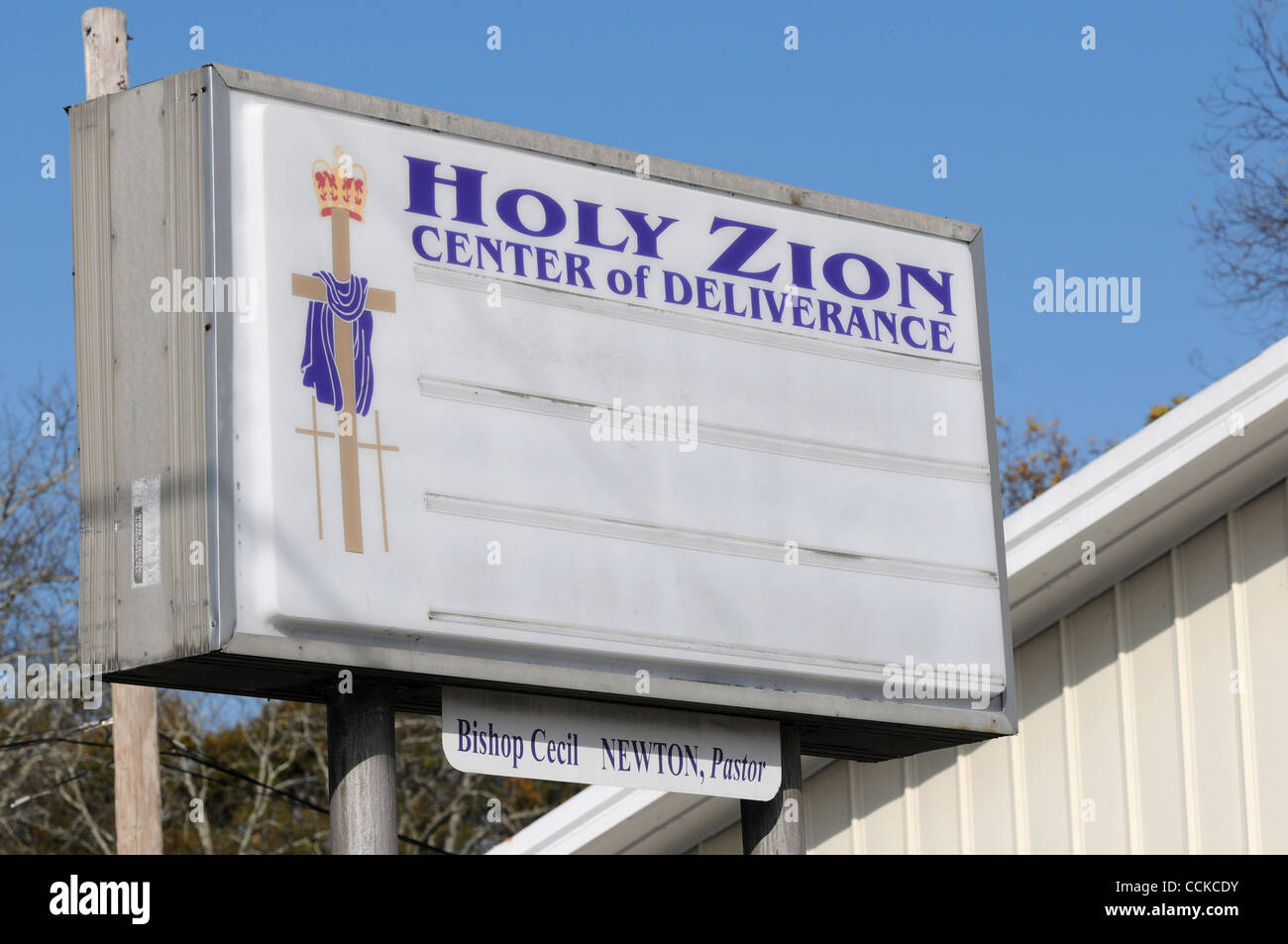 Nov. 22, 2010 - Newnan, GA, U.S. - NEWNAN, GA - NOVEMBER 22: The Holy Zion Center of Deliverance ...