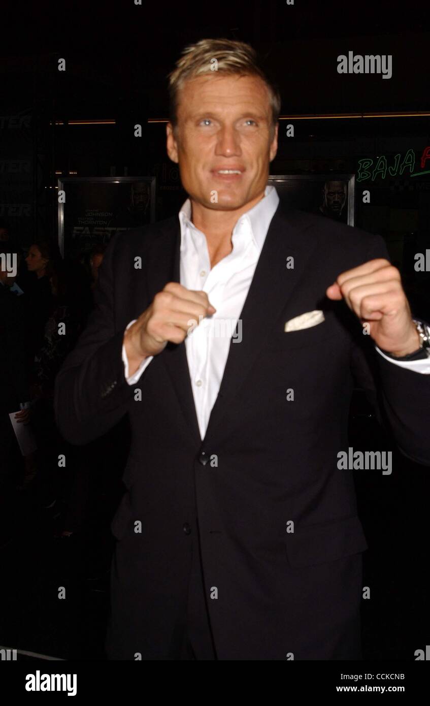 Nov. 22, 2010 - Hollywood, California, U.S. - DOLPH LUNDGREN .''Faster ...