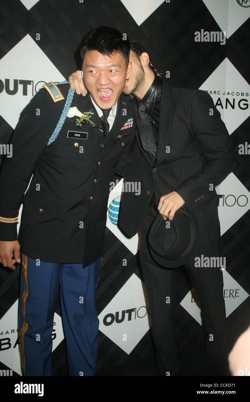 Nov. 22, 2010 - New York, New York, U.S. - LT. DAN CHOI .OUT Magazine's ...