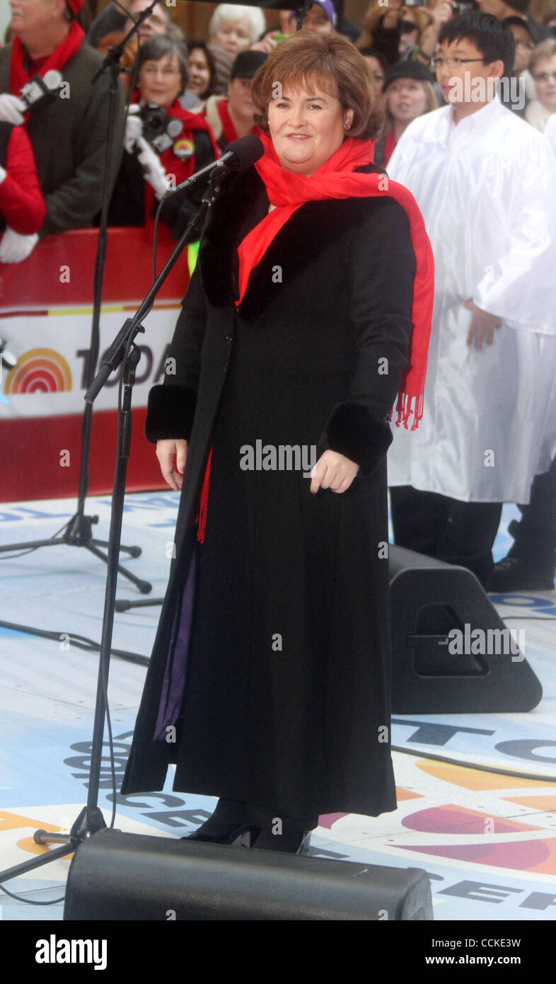 Nov. 23, 2010 - New York, New York, U.S. - Singer SUSAN BOYLE performs ...