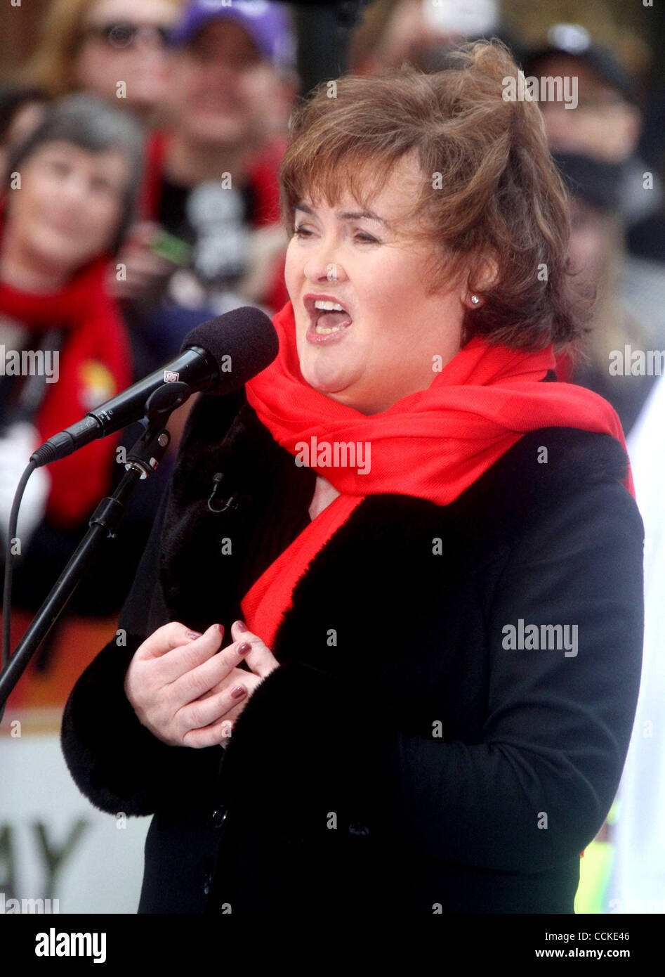 Nov. 23, 2010 - New York, New York, U.S. - Singer SUSAN BOYLE performs ...