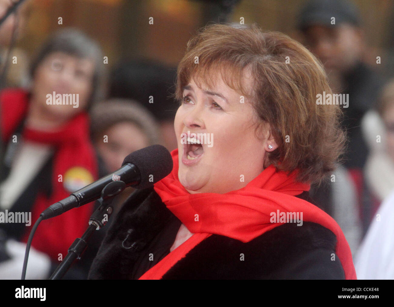 Nov. 23, 2010 - New York, New York, U.S. - Singer SUSAN BOYLE performs ...