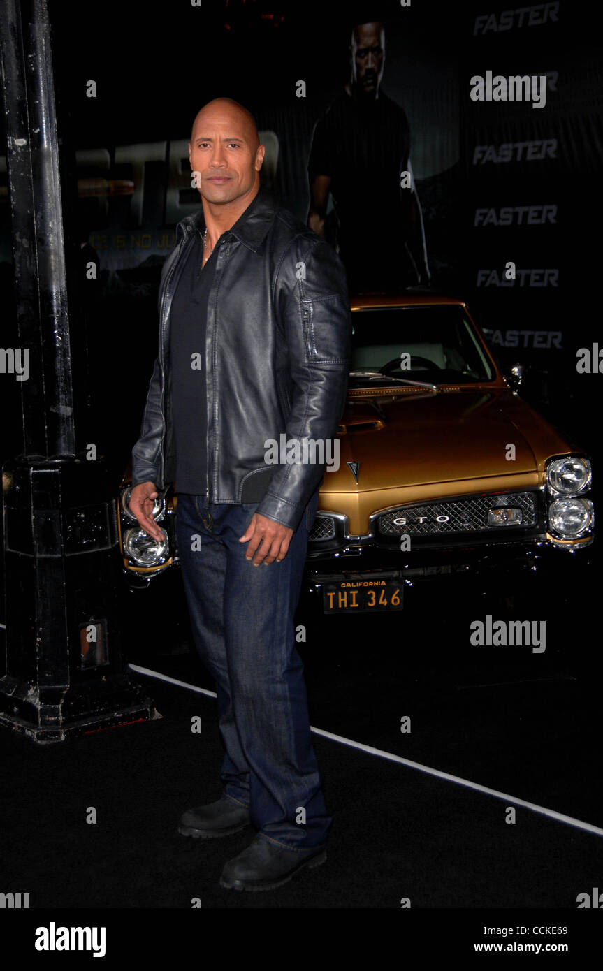 Nov. 23, 2010 - Hollywood, California, U.S. - Dwayne Johnson during the ...