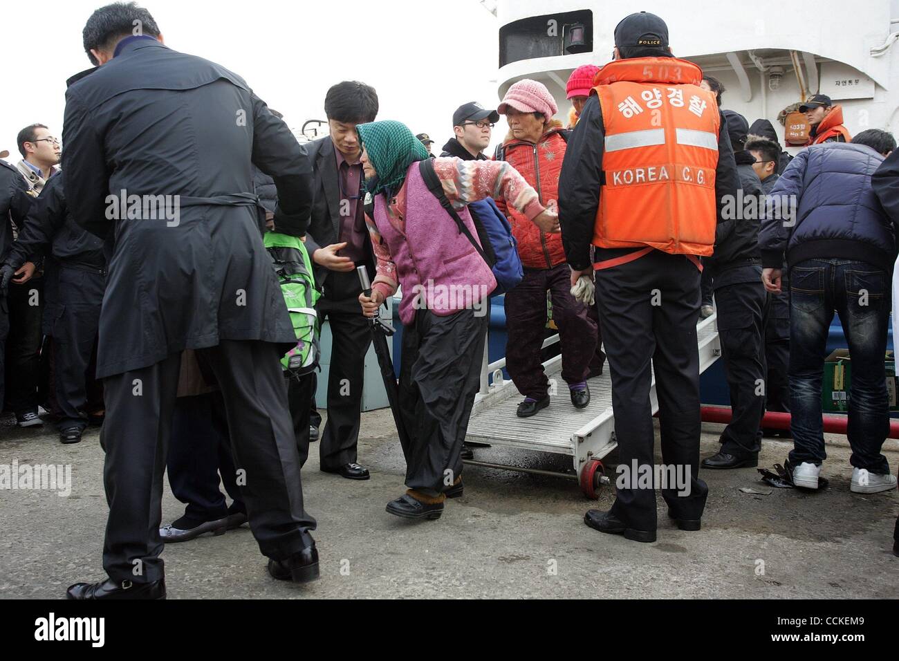Nov 24, 2010 - Incheon, South Korea - Survivors of the artillery ...