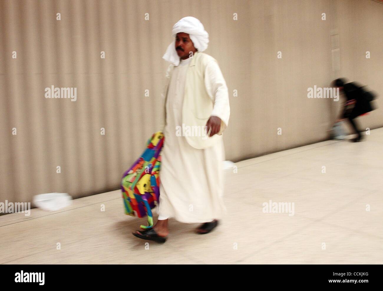 Nov 16, 2010 - Ottawa, Ontario, Canada - A muslim man leaving the ...