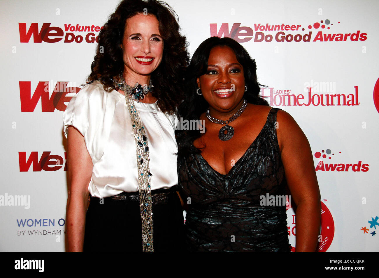 Andie MacDowell and Sherri Shepherd attends We Tv We do Good awards at ...