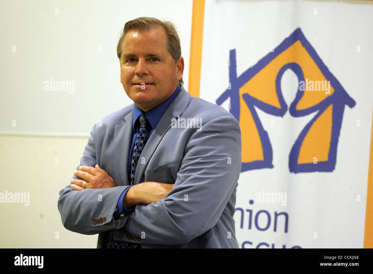 Andy Bales, CEO of Downtown Union Rescue Mission in Los Angeles. (Photo ...