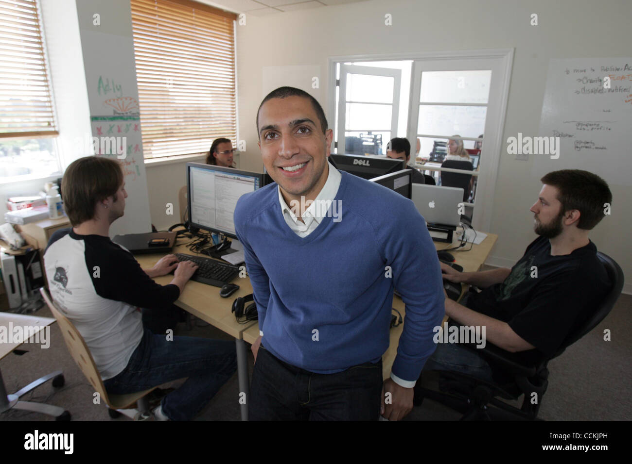 Sean Rad, founder and CEO of Twitter advertising company Ad.ly. (Photo ...