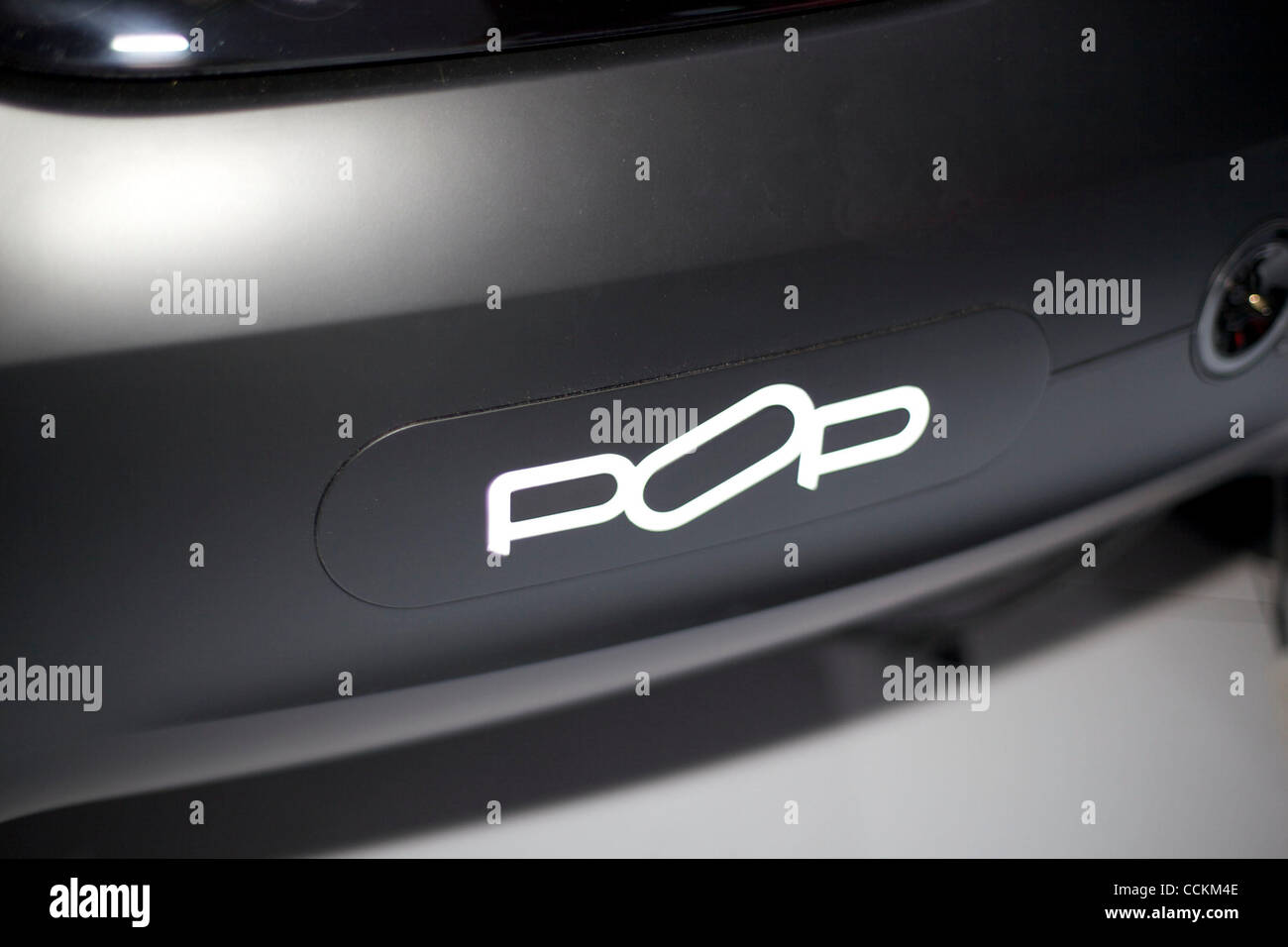 Kia "Pop" concept car on show at the 2010 LA Auto Show in Los Angeles ...