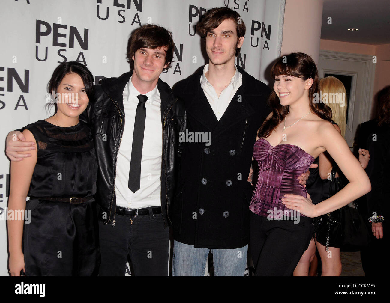 Nov. 17, 2010 - Los Angeles, California, U.S. - Cooper Hefner, Marsden ...