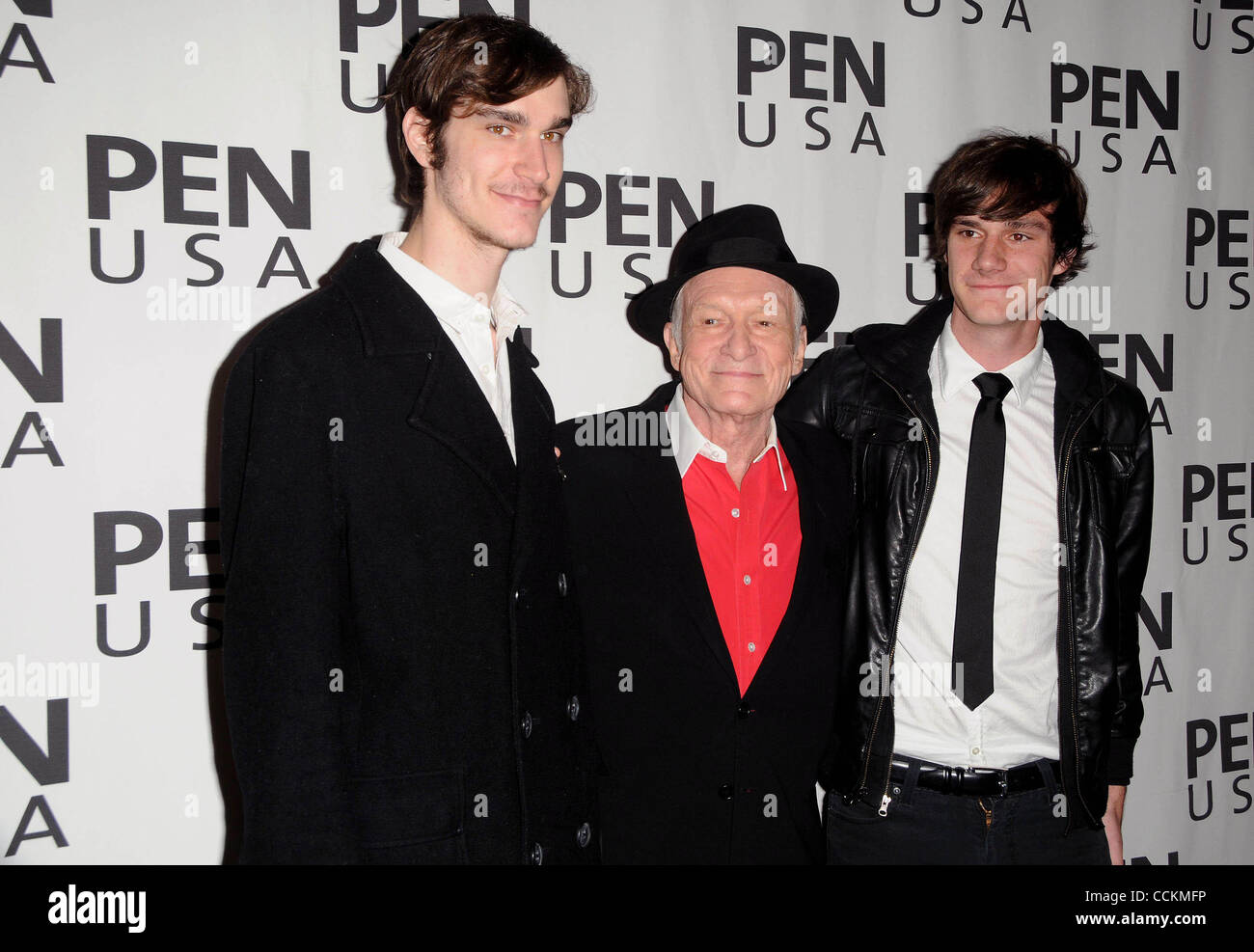 Nov. 17, 2010 - Los Angeles, California, U.S. - Marsden Hefner, Hugh ...