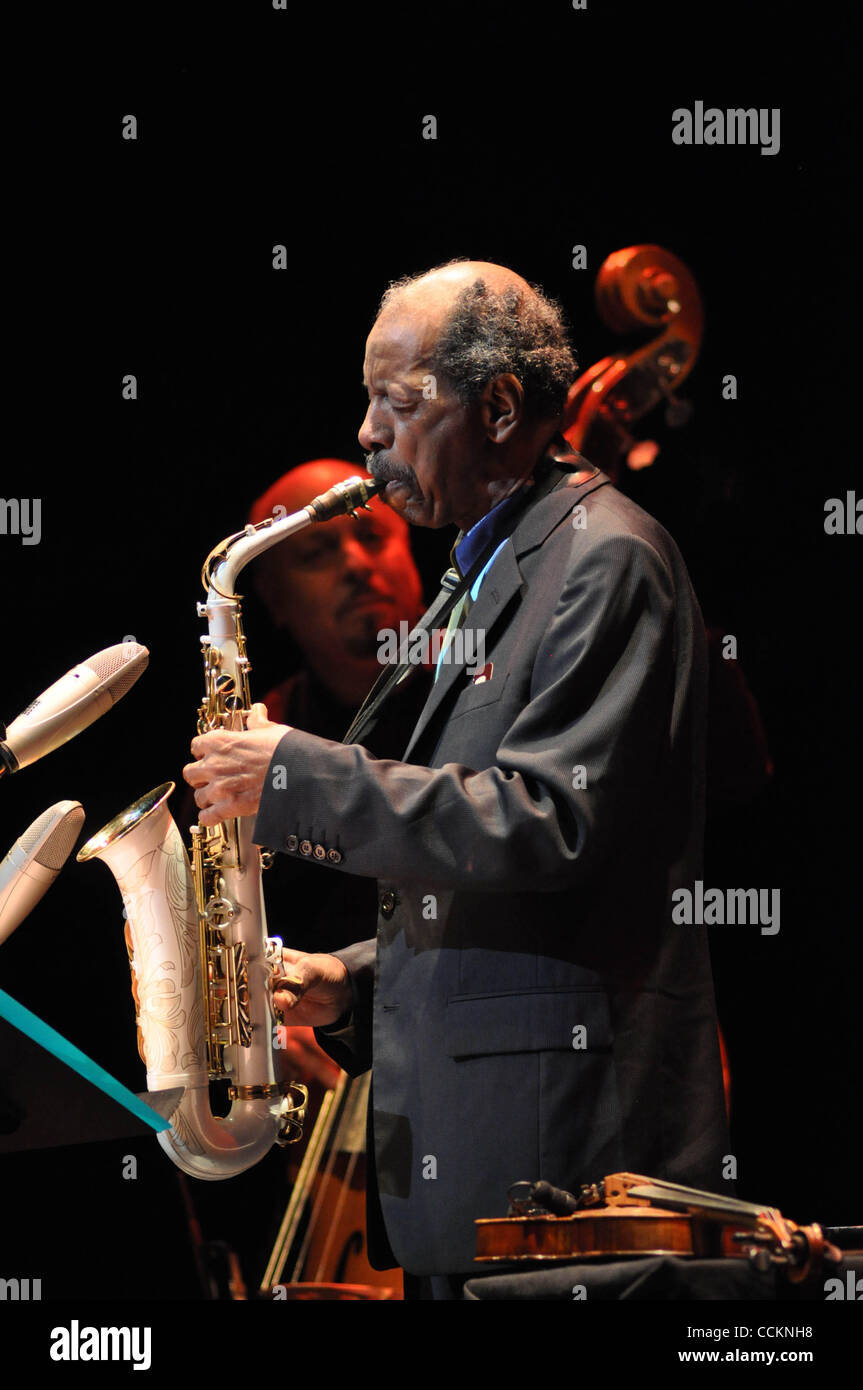 Nov. 18, 2010 - Austin, Texas, U.S. - Ornette Coleman live at Bass Hall ...