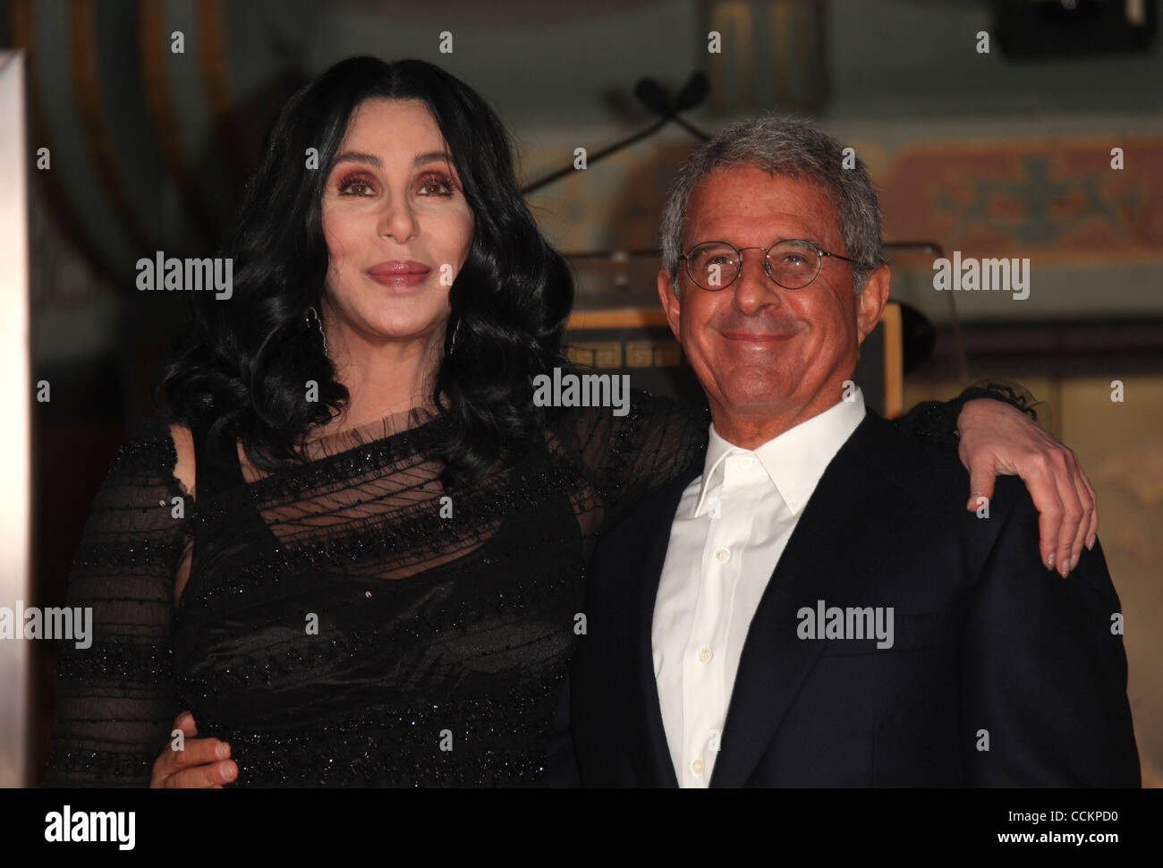Cher footprint ceremony hollywood hi-res stock photography and images ...