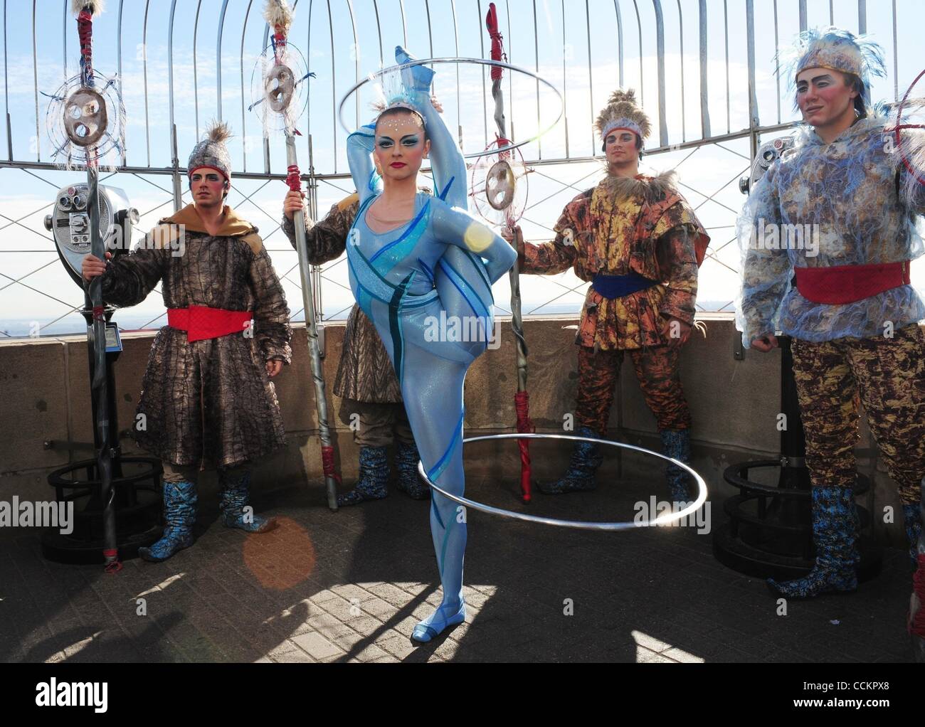 Nov. 19, 2010 - Manhattan, New York, U.S. - ''Wintuk'' by Cirque Du ...