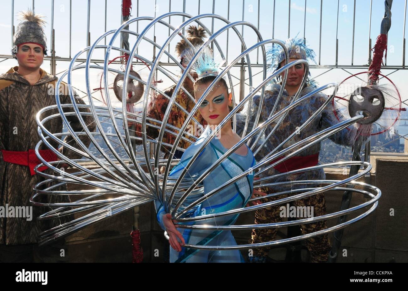 Nov. 19, 2010 - Manhattan, New York, U.S. - ''Wintuk'' by Cirque Du ...