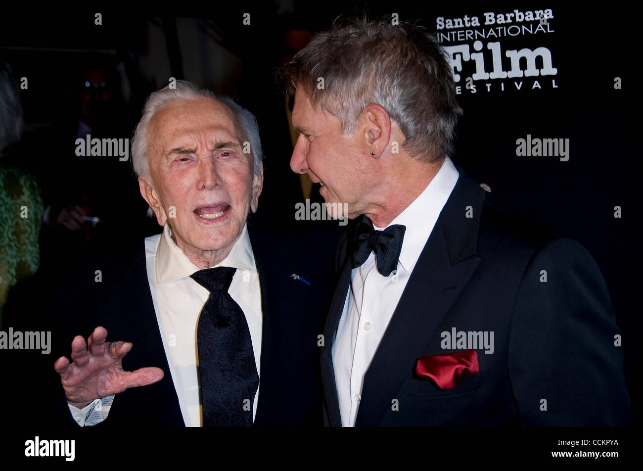 Kirk Douglas And Harrison Ford High Resolution Stock Photography and ...