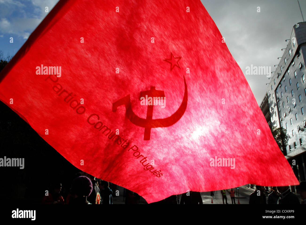 Communist Party Flag High Resolution Stock Photography and Images - Alamy