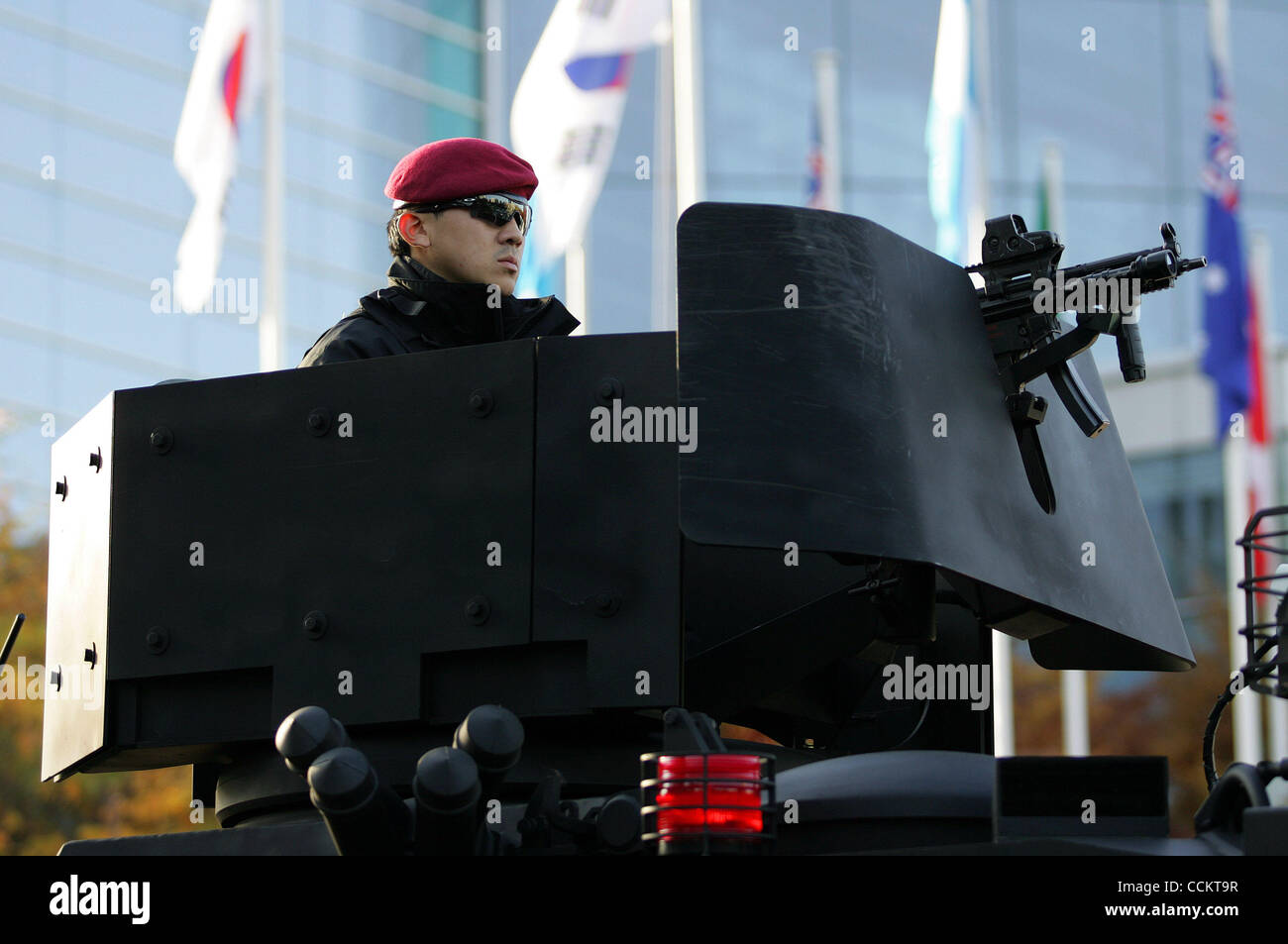 Police armored personnel carrier hi-res stock photography and images ...