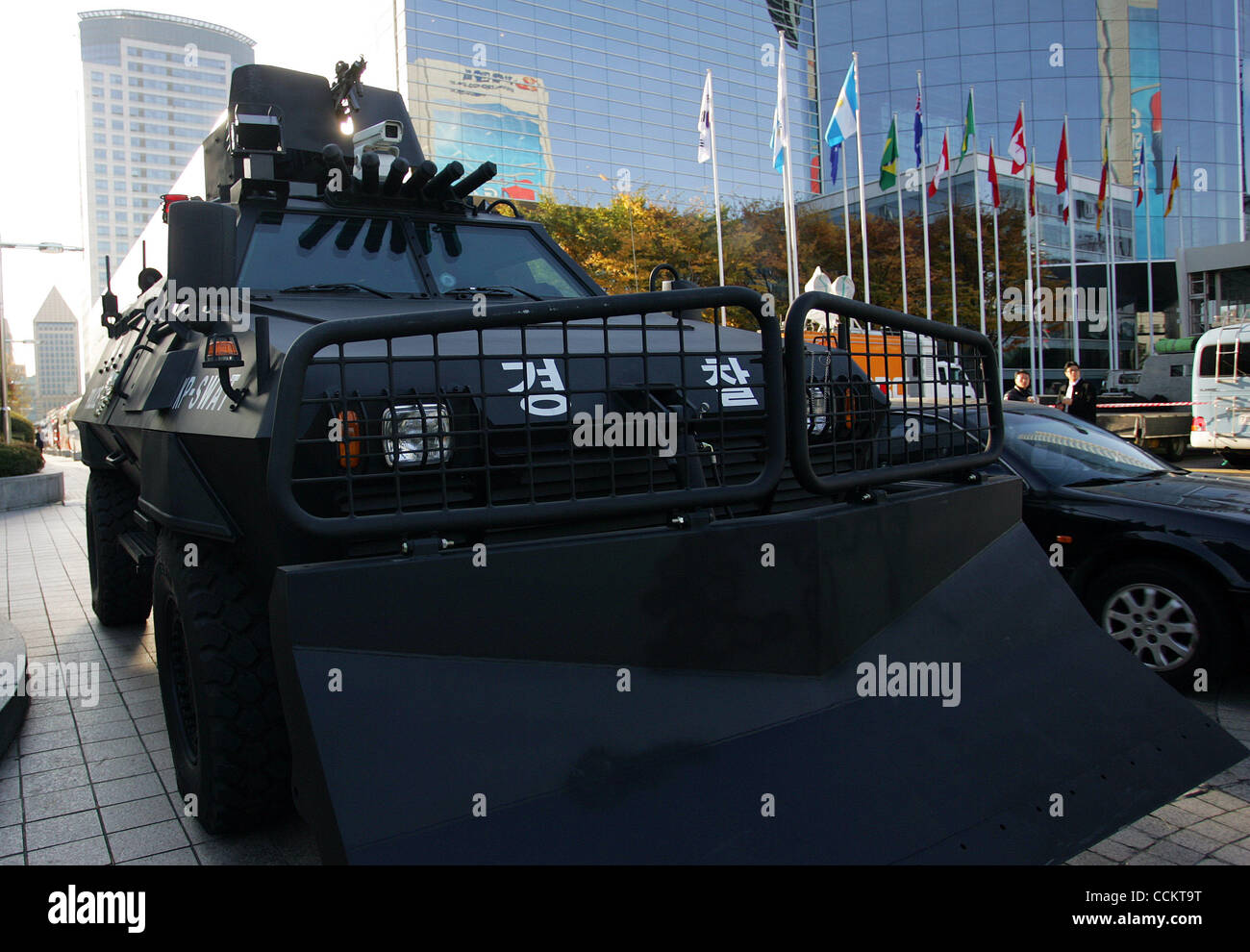 Police armored personnel carrier hi-res stock photography and images ...