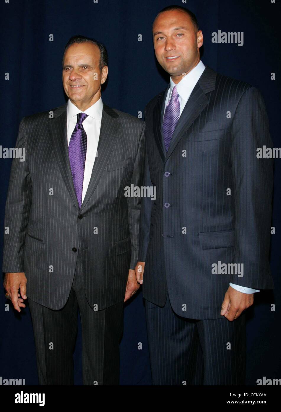 Nov. 11, 2010 - New York, New York, U.S. - DEREK JETER AND JOE TORRE ...