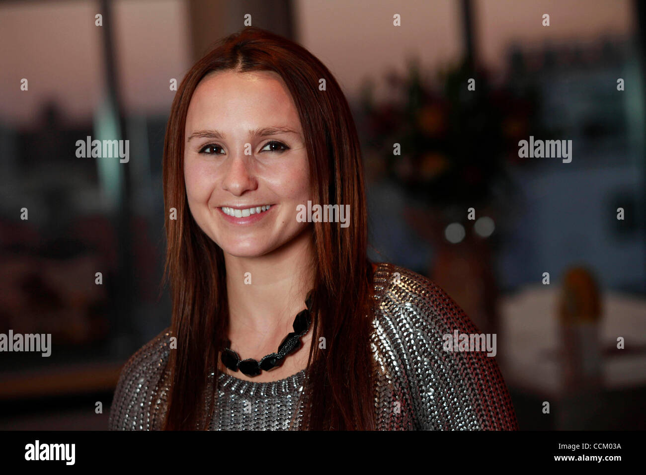 Nov 12, 2010 - Manhattan, New York, USA - GEORGINA BLOOMBERG, 27, the ...