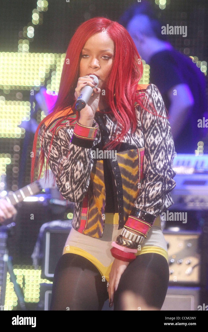 Nov. 15, 2010 - New York, New York, U.S. - Singer RIHANNA performs on ...