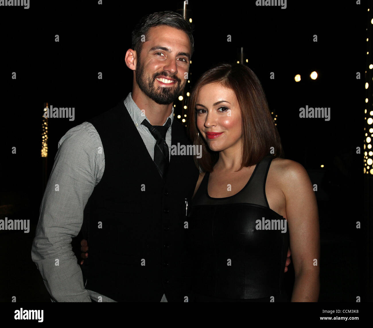 MILO VENTIMIGLIA & ALYSSA MILANO arrives for the 8th Annual 'Acts of ...