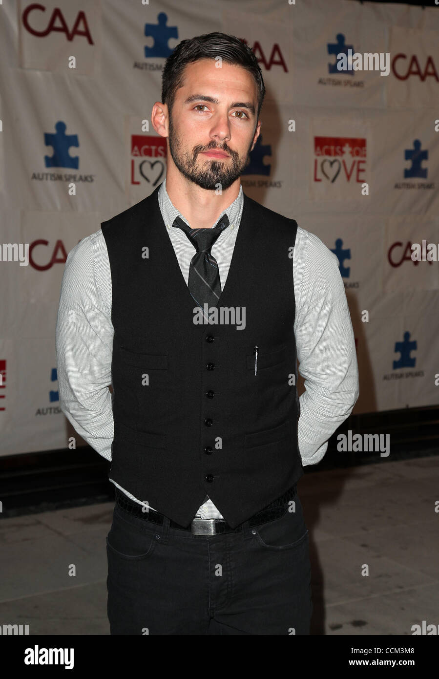 MILO VENTIMIGLIA arrives for the 8th Annual 'Acts of Love' to support ...