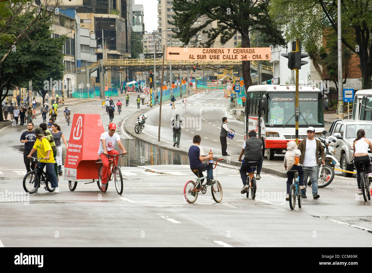 Ciclovia bogota hi-res stock photography and images - Alamy