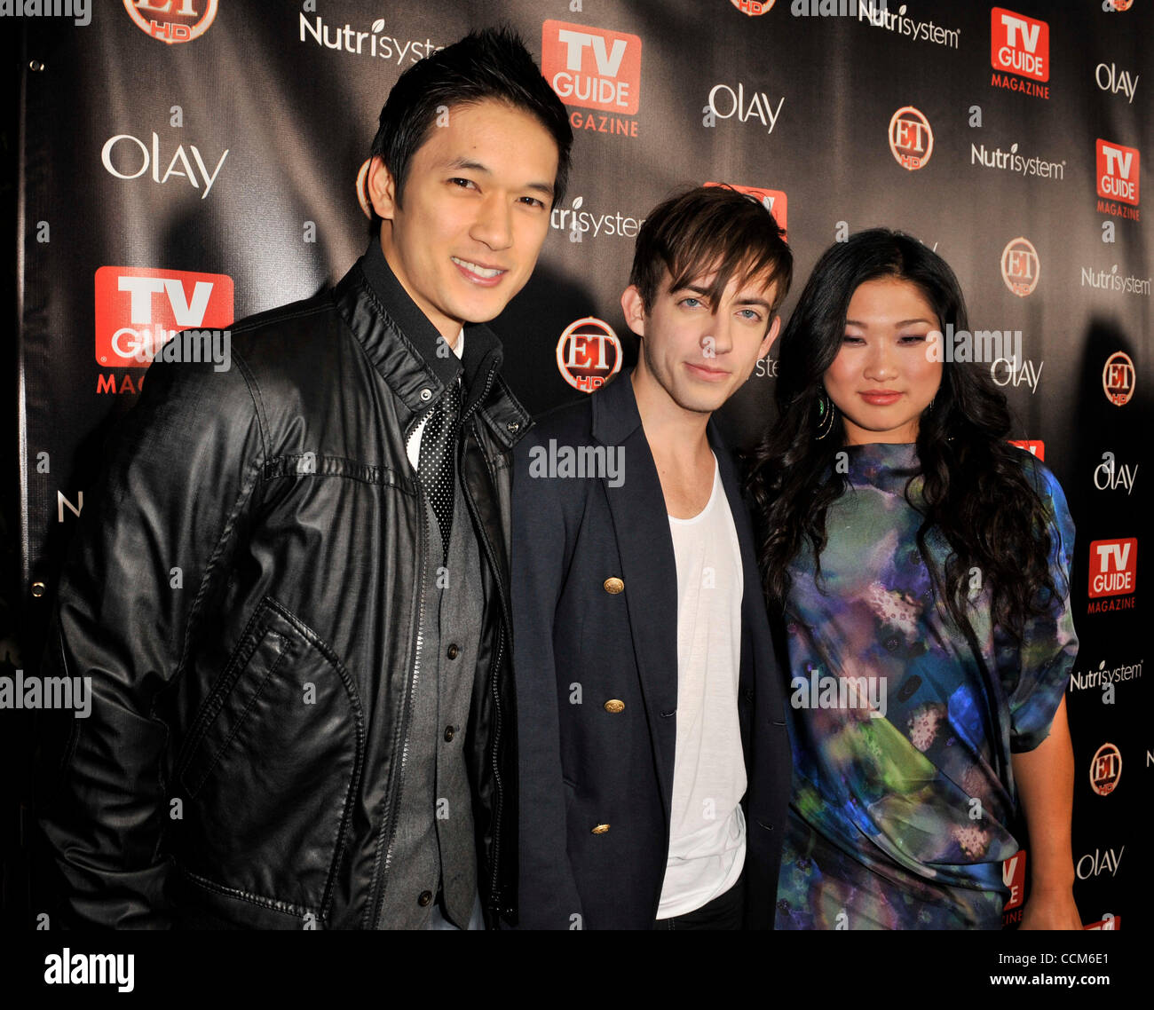 Harry Shum Jr And Jenna Ushkowitz Glee