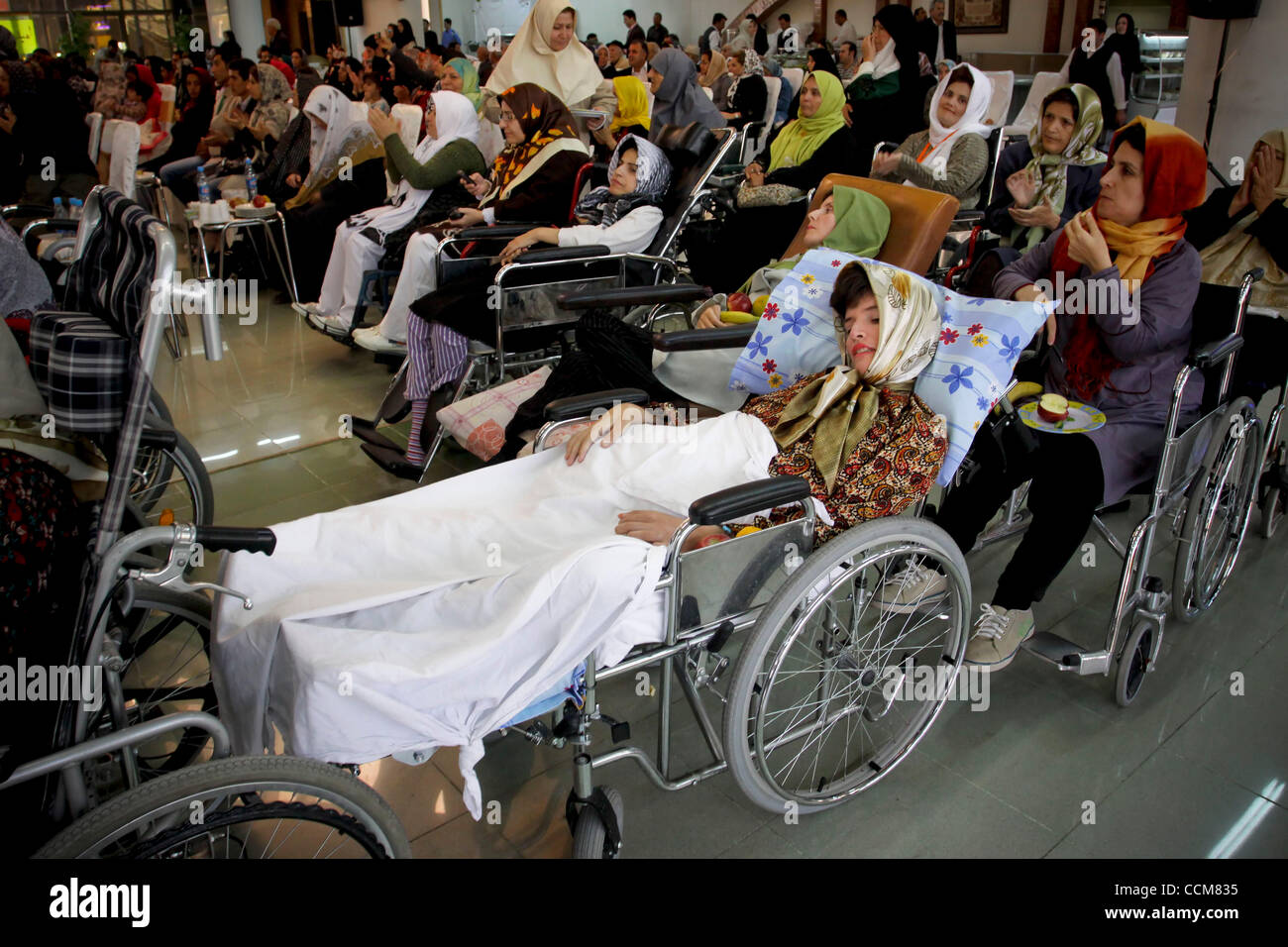 Residents of Kahrizak Charity Foundation attend in wedding party ...