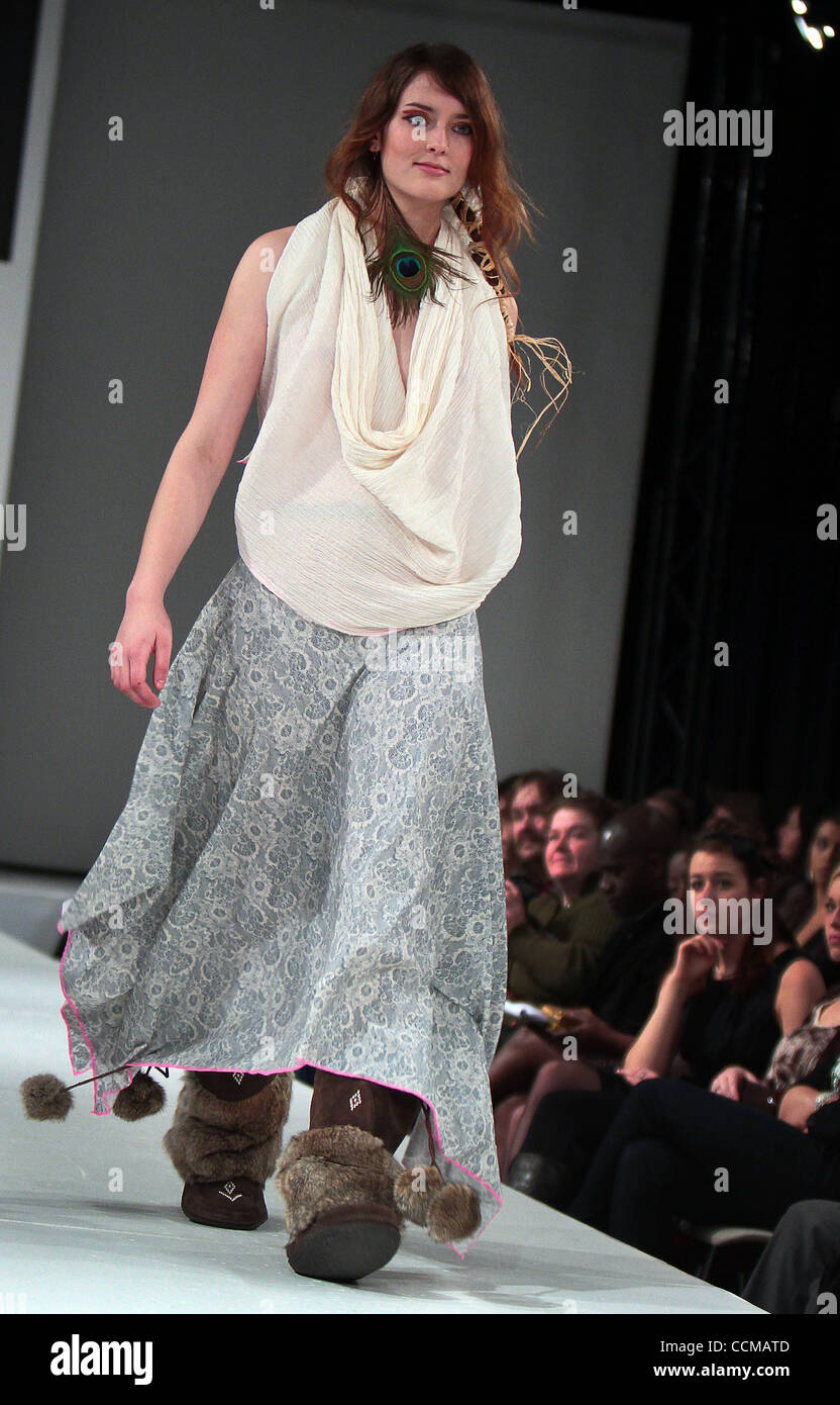 Oct 31, 2010 - Ottawa, Ontario, Canada - A model on the catwalk for ...