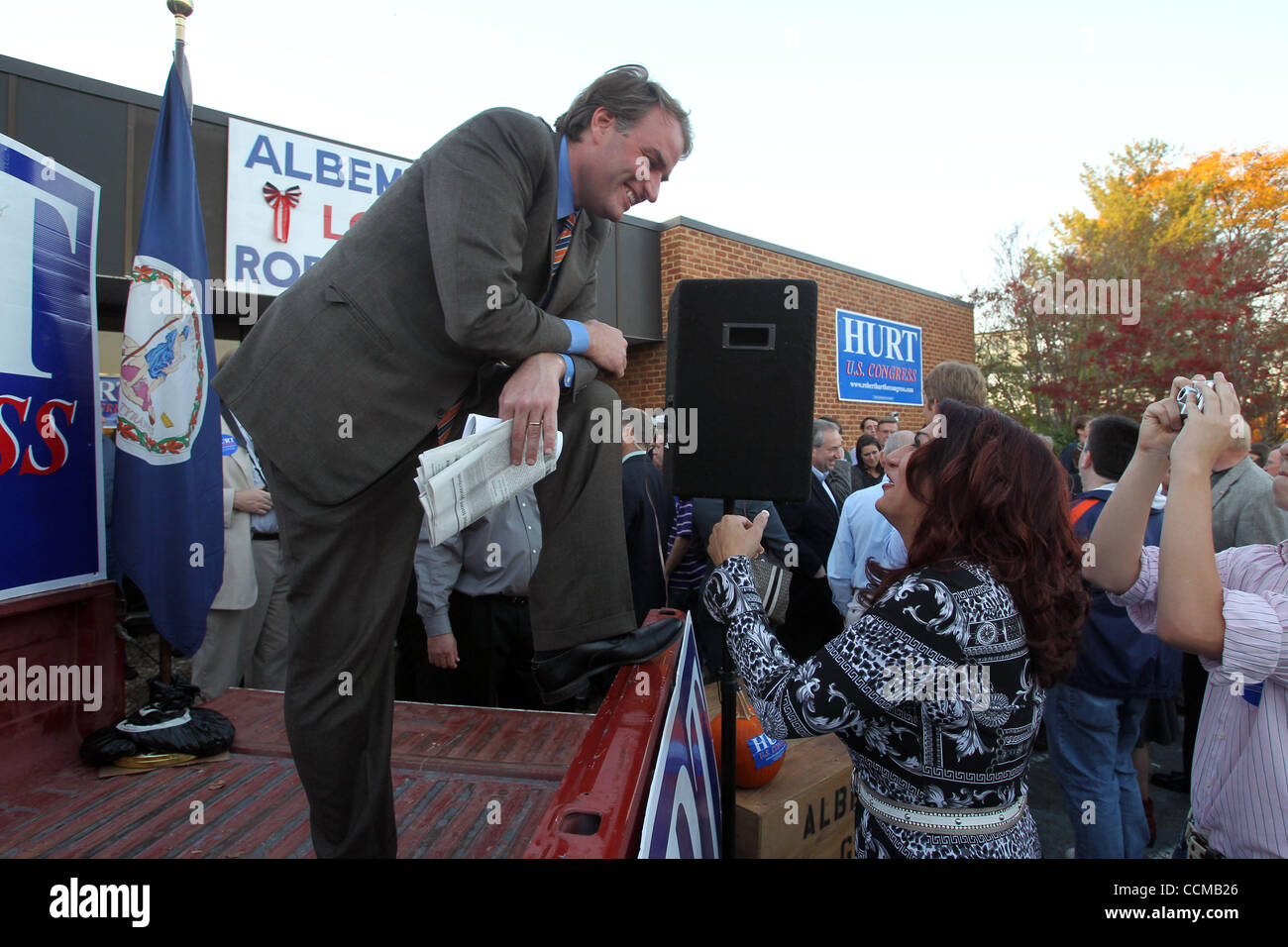 Oct 31, 2010 - Charlottesville, Virginia, U.S. - Republican candidate ...
