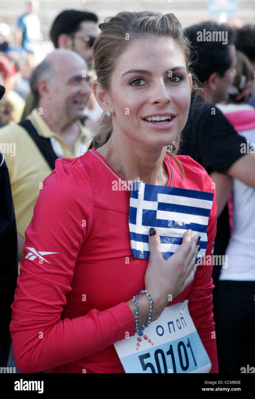 Oct. 31, 2010 - Athens, Greece - Greek-American TV correspondent MARIA ...