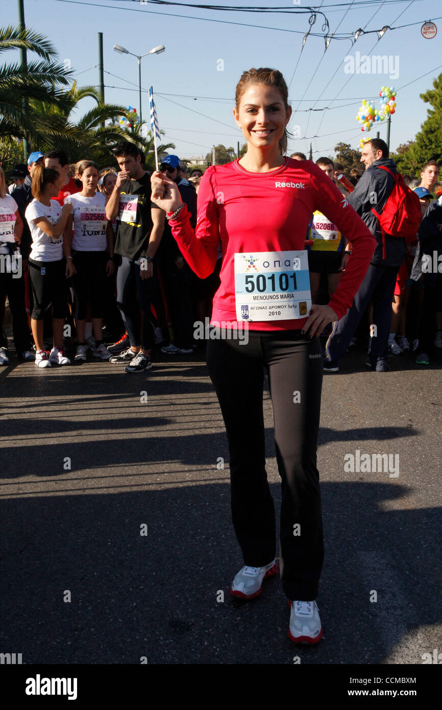 Oct. 31, 2010 - Athens, Greece - Greek-American TV correspondent MARIA ...